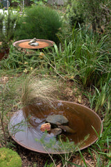 Extra-Large Spun Copper Dish – Mallee Bird Baths and Water Bowls